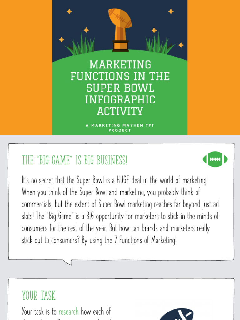Super Bowl Marketing Infographic Guide | PDF | Super Bowl Commercials ...