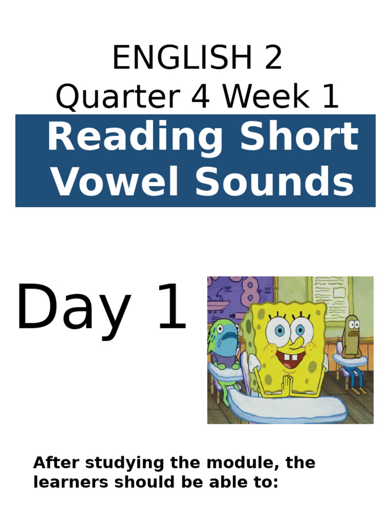ENGLISH Q4 W1 Plus CUF | PDF | Languages | Foreign Language Studies