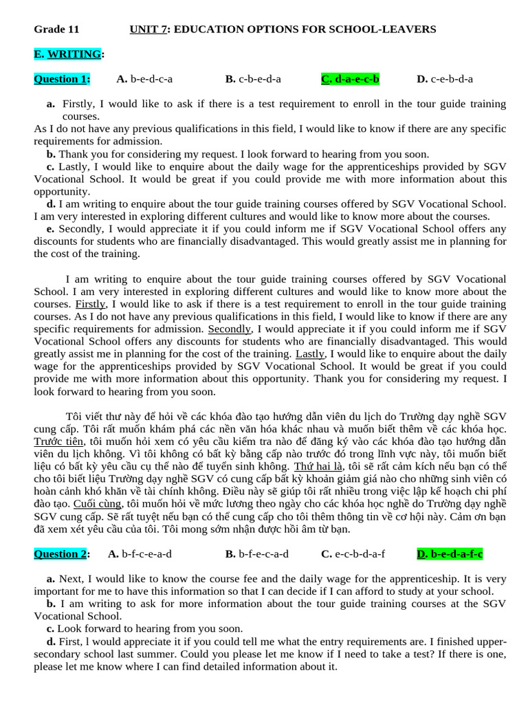 11 Write 7 | PDF