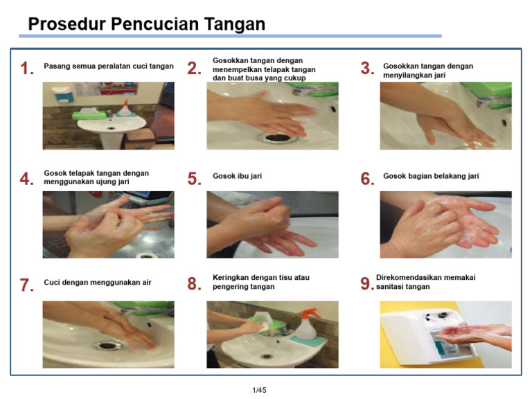 Panduan Cuci Tangan | PDF