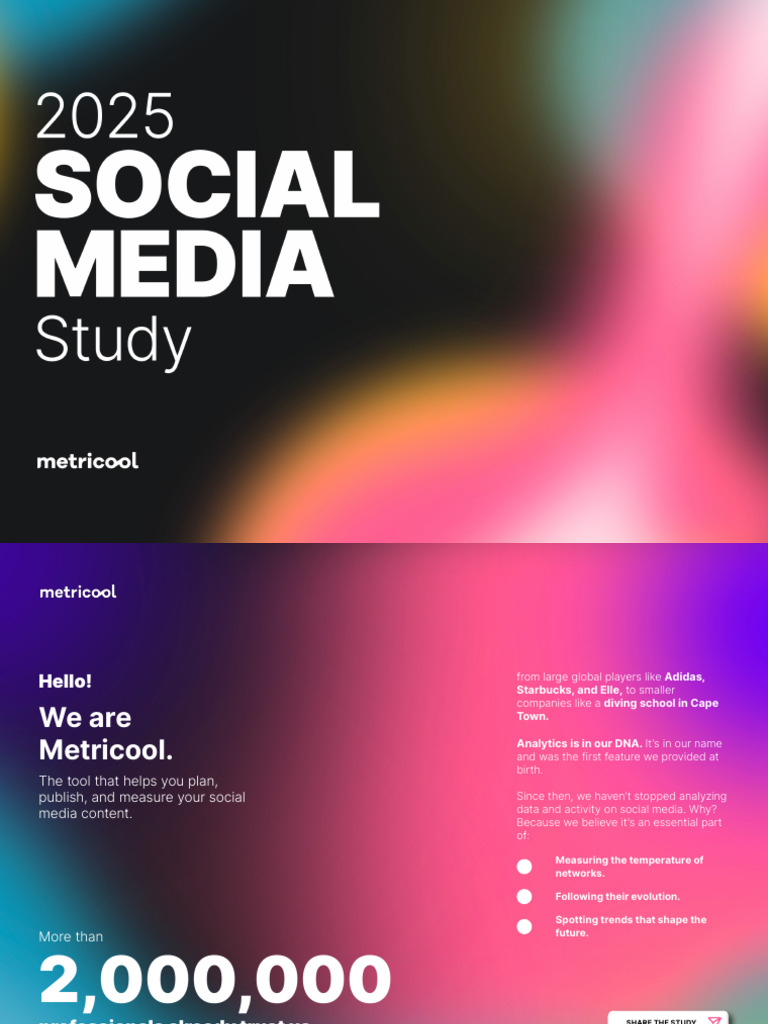 2025 Social Media Trends Study | PDF | Social Media | Popular Culture ...