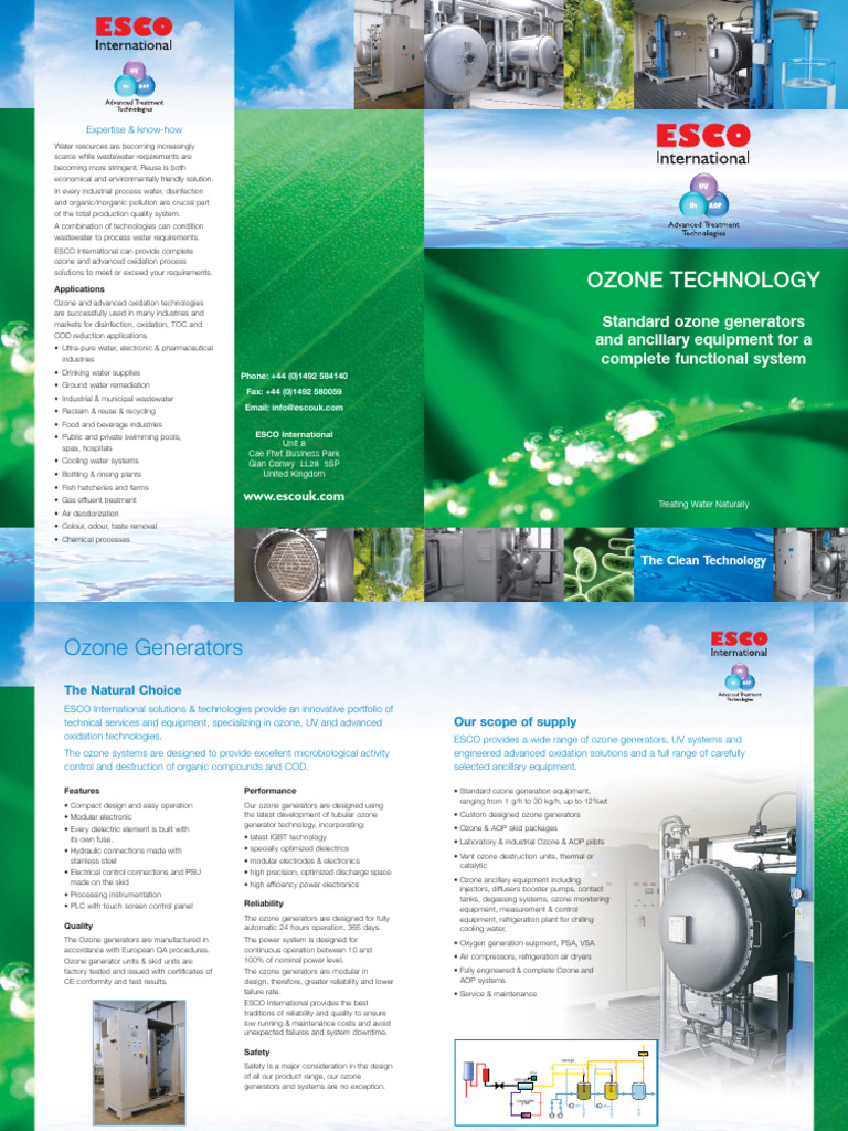 Ozone-systems-info1 | PDF | Ozone | Water