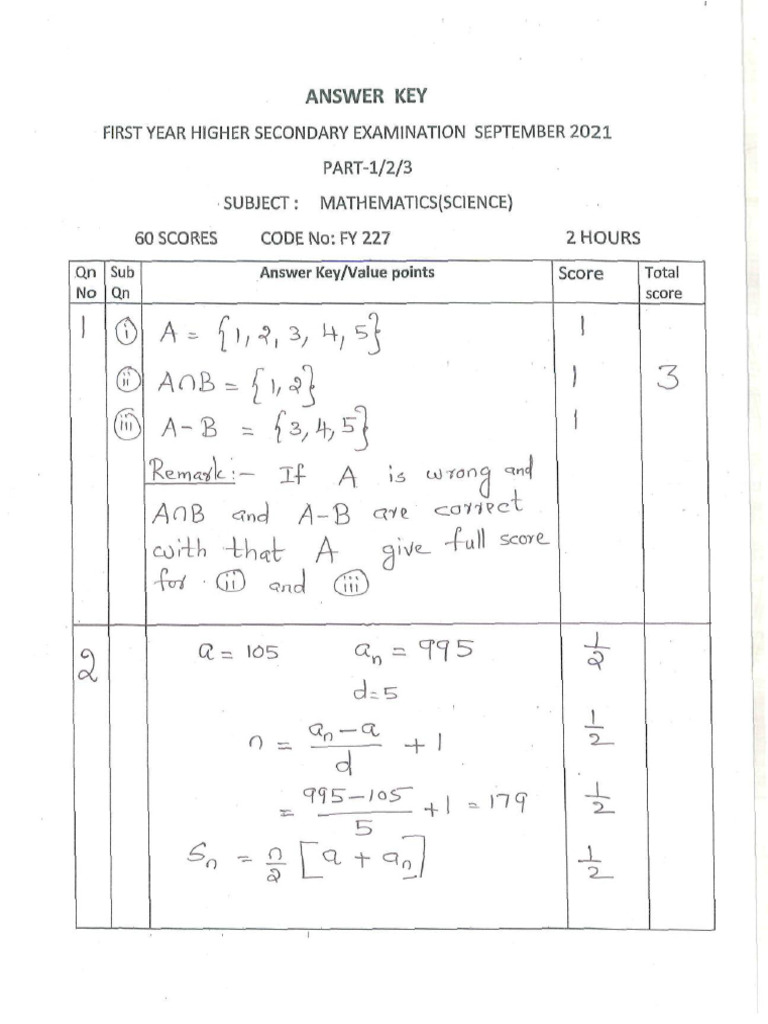 Answer 2021 | PDF