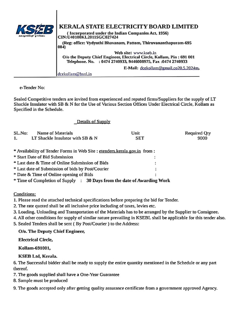 Technical Specifications LT SHACKLE SET | PDF