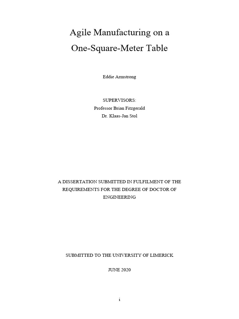 Edie Armstrong Thesis | PDF | Programmable Logic Controller | Software