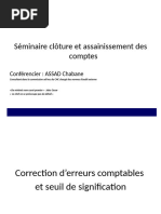 Seuil de Signification en Audit | PDF | Capitaux propres | Audit
