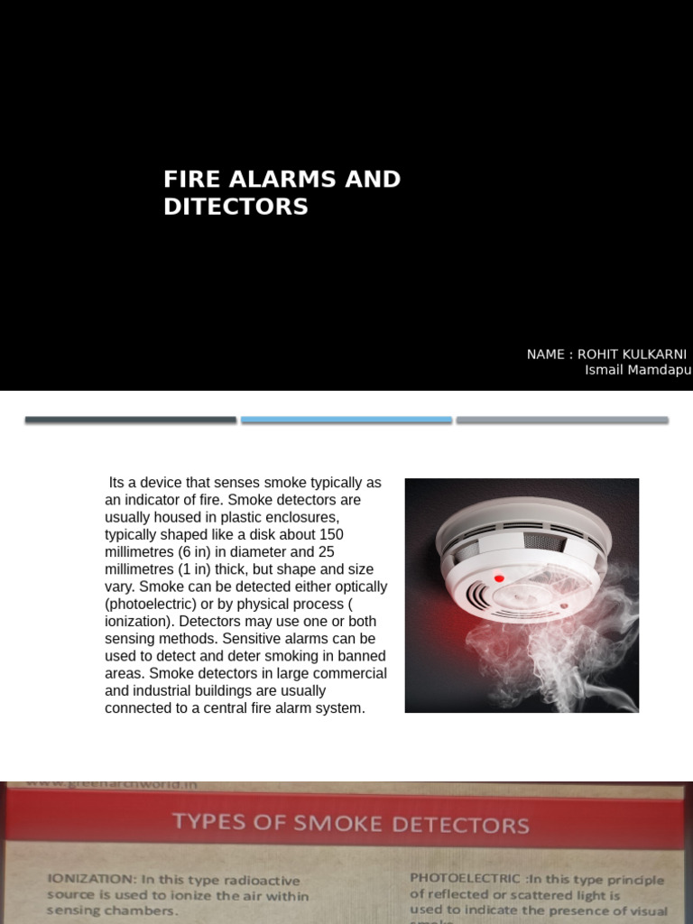 Fire Safety Alaram System Pdf Security Alarm Safety
