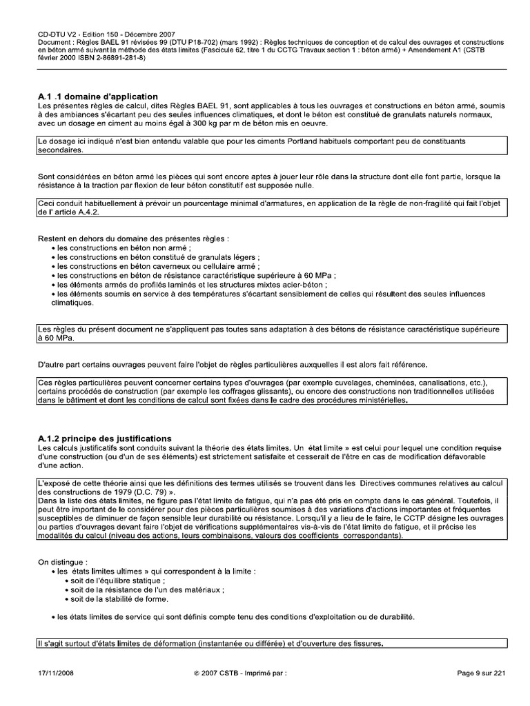 Regles Bael Revisees 99 - 2 | PDF