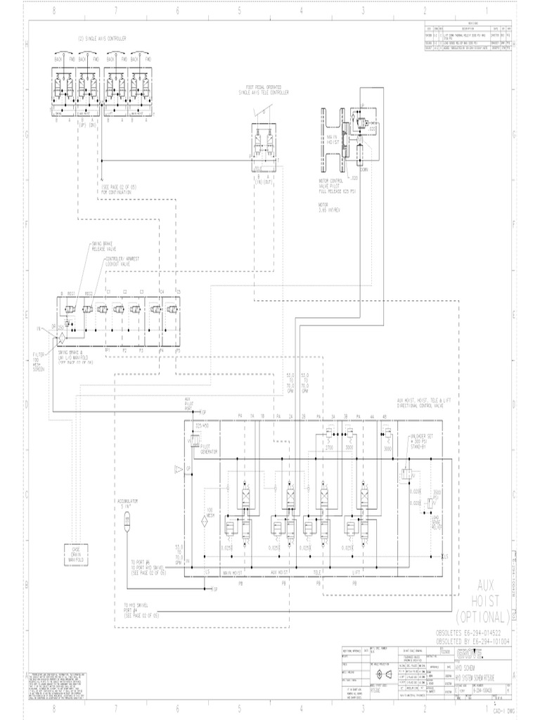 Schema Hydrauliques | PDF