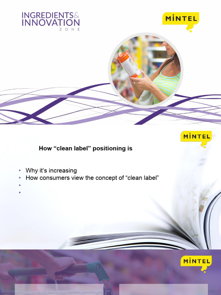 Clean Label Trend in Food Industry | PDF | Foods | Cuisine