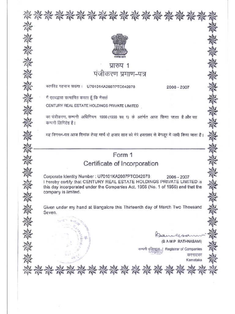 Business Registration Proof | PDF