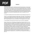 Fog Class 10 English Poem 8 | PDF | Fog | Poetry