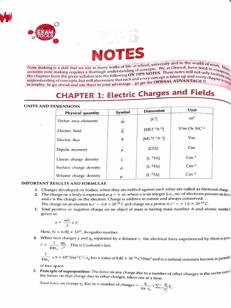 Physics Revision Short Notes | PDF