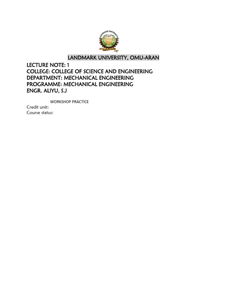 Mce 314 Lecture Note Cnc 3 | PDF | Numerical Control | Cartesian ...