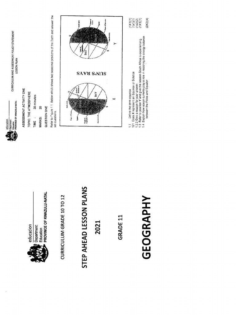 GR 11 Geography | PDF