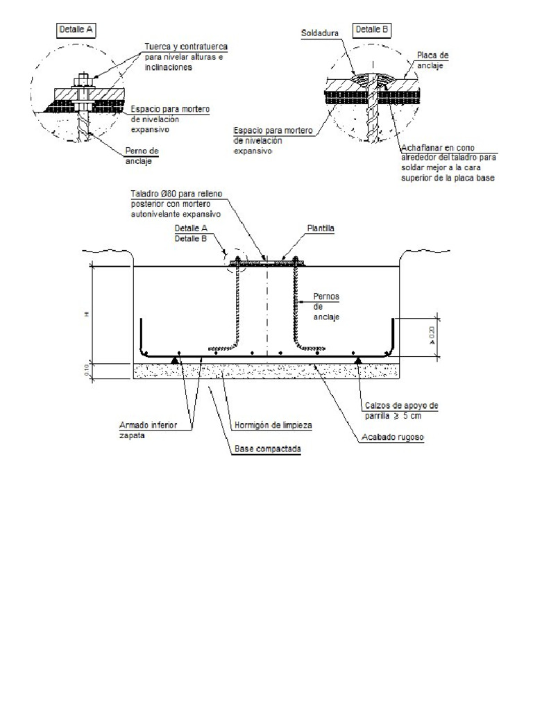 Detalle Anclaje | PDF