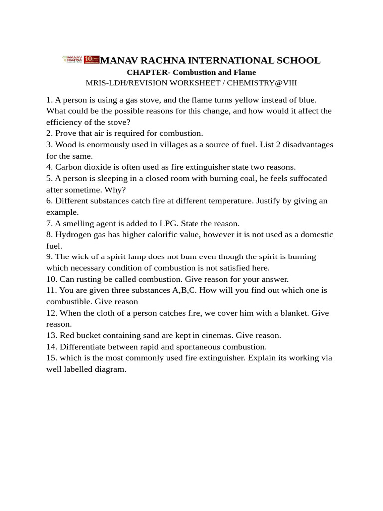 combustion-test | PDF