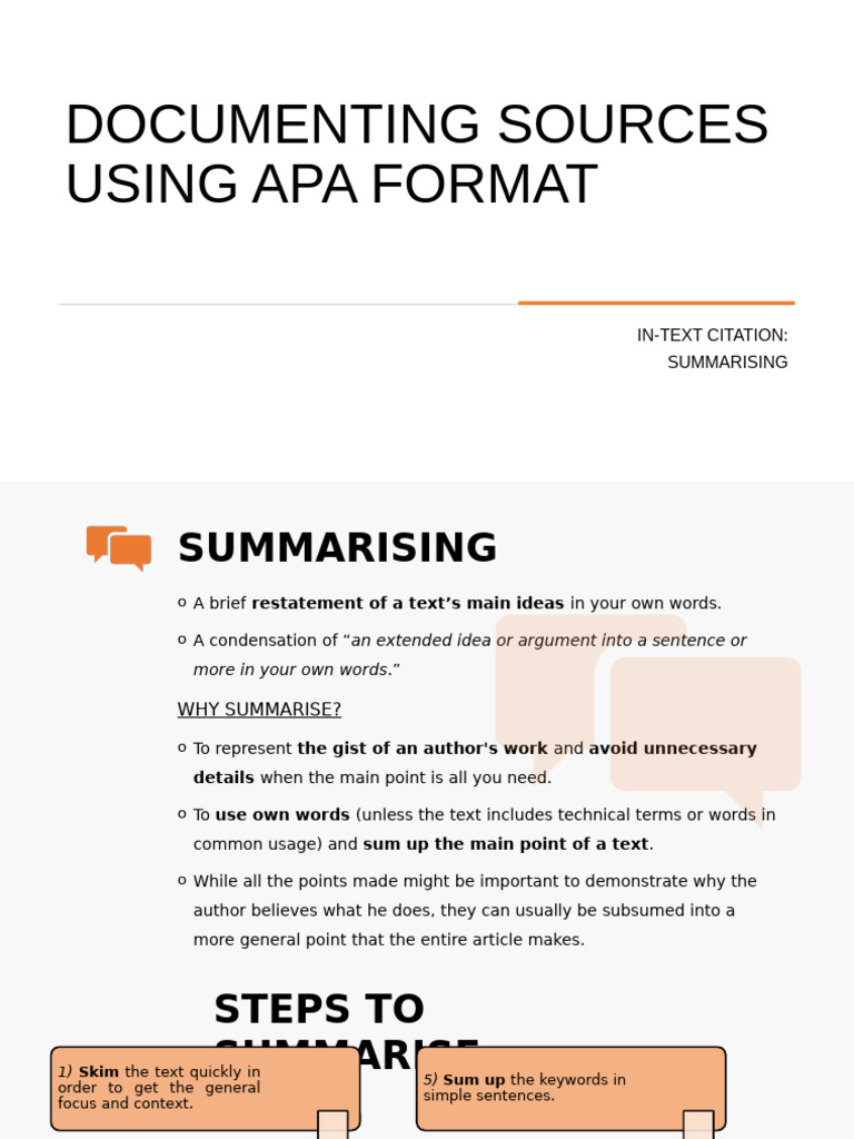 3. SUMMARIZING | PDF
