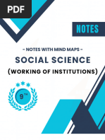 CBSE Class 9 Political Science (Civics) Chapter 4 Notes - Working of ...