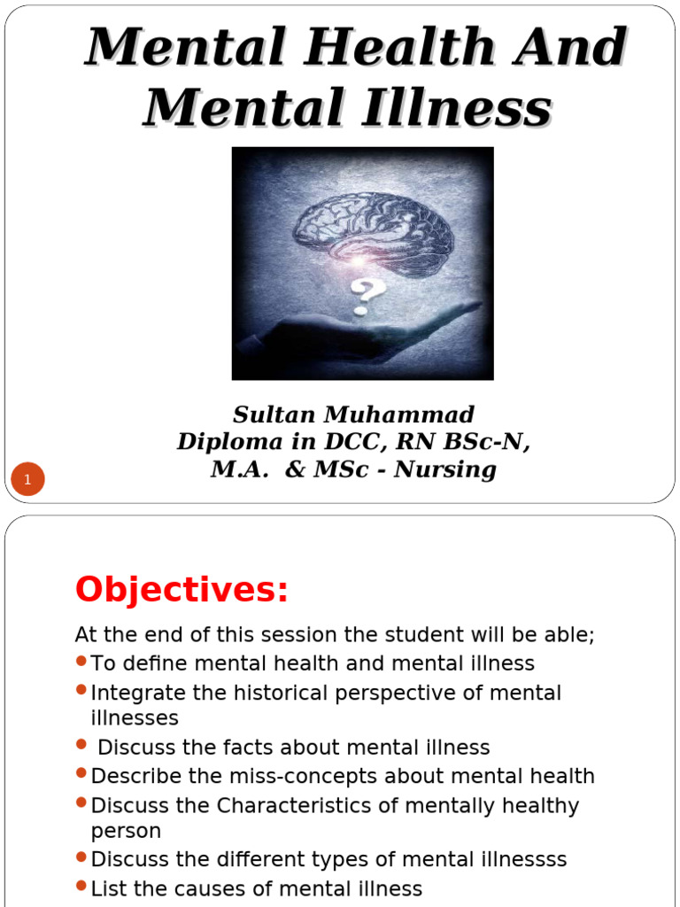 Introduction_to_mental_health_and_mental_illness | PDF | Mental ...