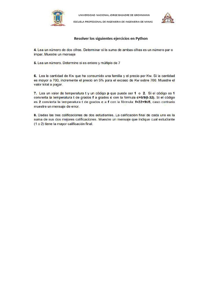 Segunda Práctica | PDF