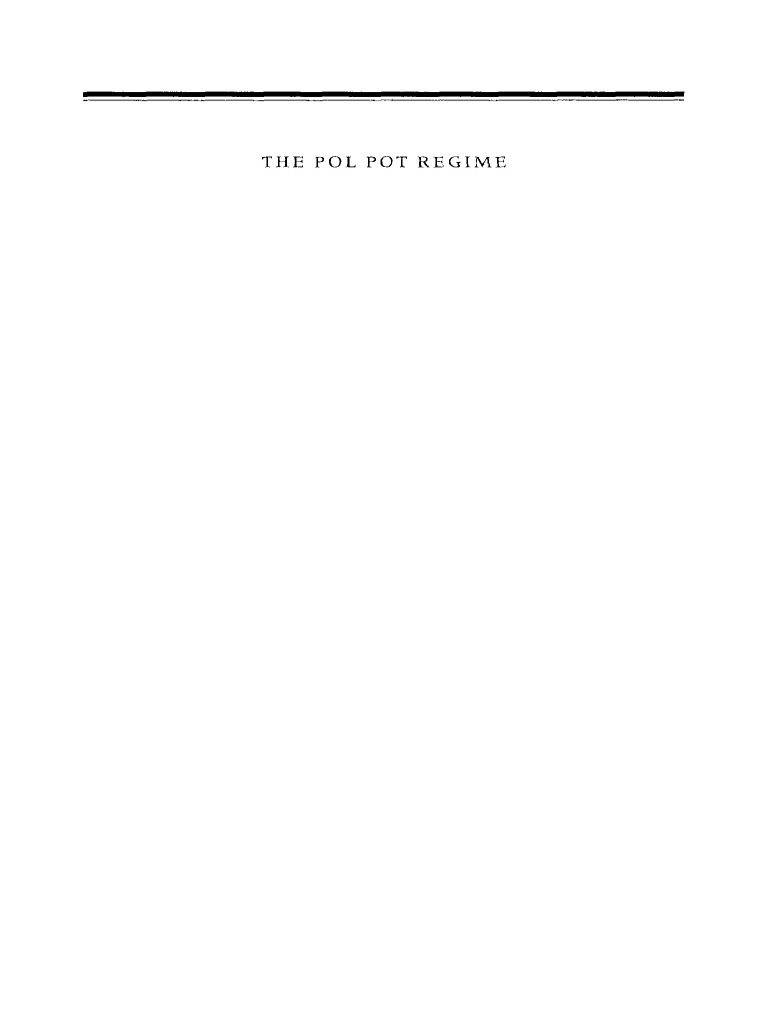 Ben Kiernan - The Pol Pot Regime ... 1975-79 - Race, Power, and ...