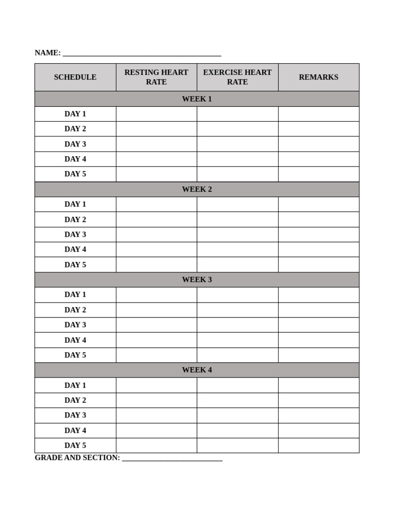 HB Record in Pe and Health | PDF