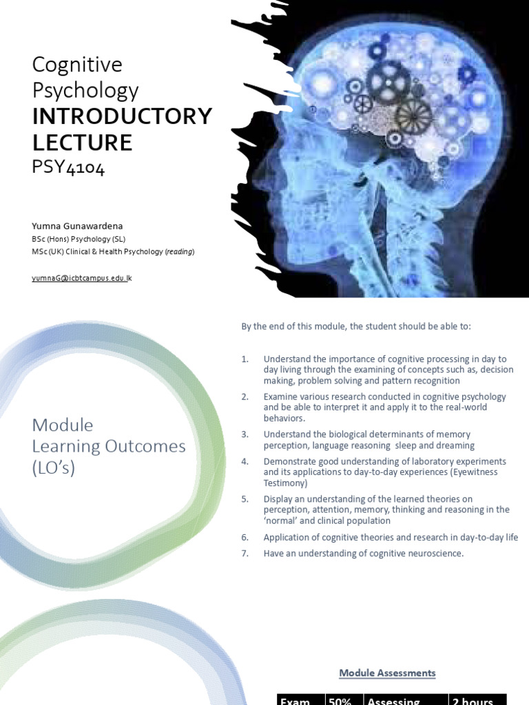 Introduction to Cognitive Psychology | PDF | Behaviorism | Empiricism