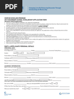 Elimu Program Application Form | PDF