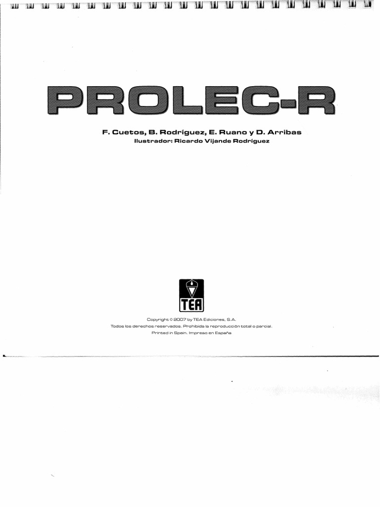 Laminas PROLEC A Imprimir | PDF