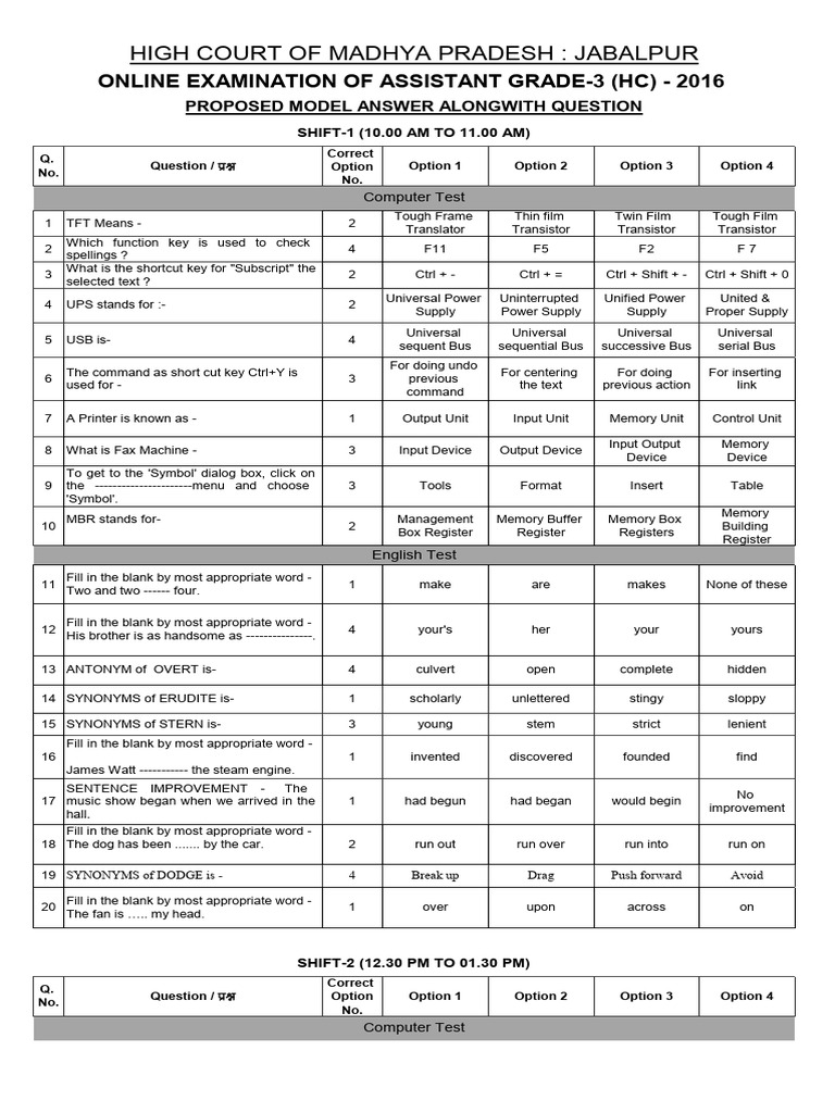 AG-3 HC Proposed Answers | PDF | Image Scanner | Computing