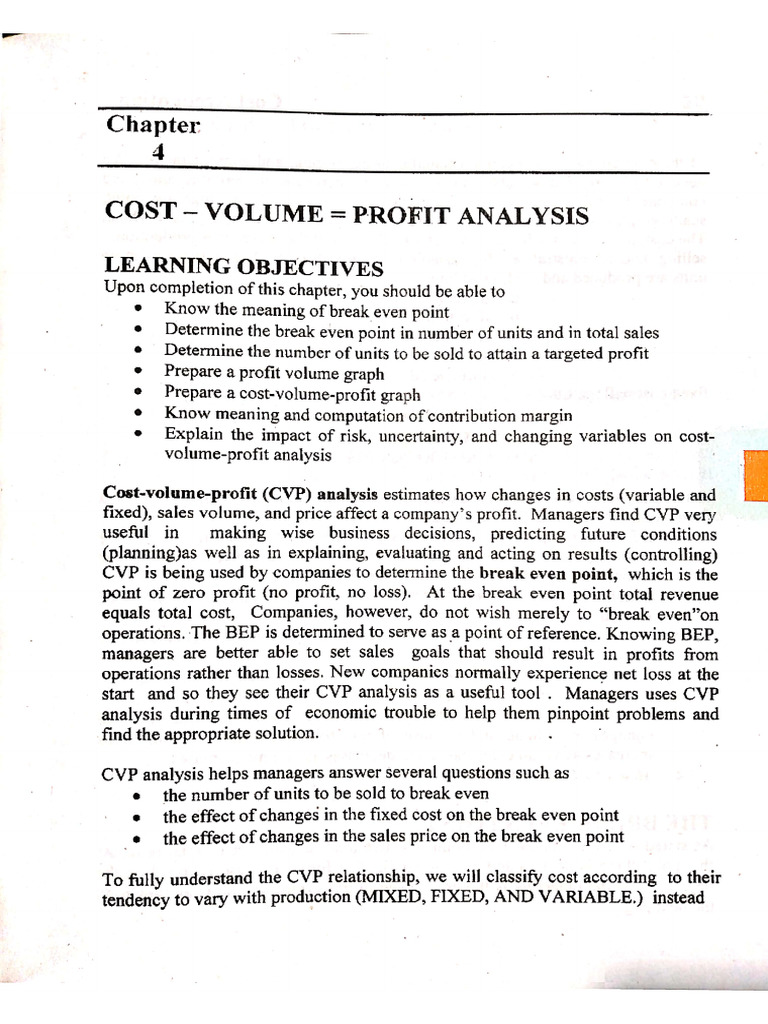 CVP | PDF
