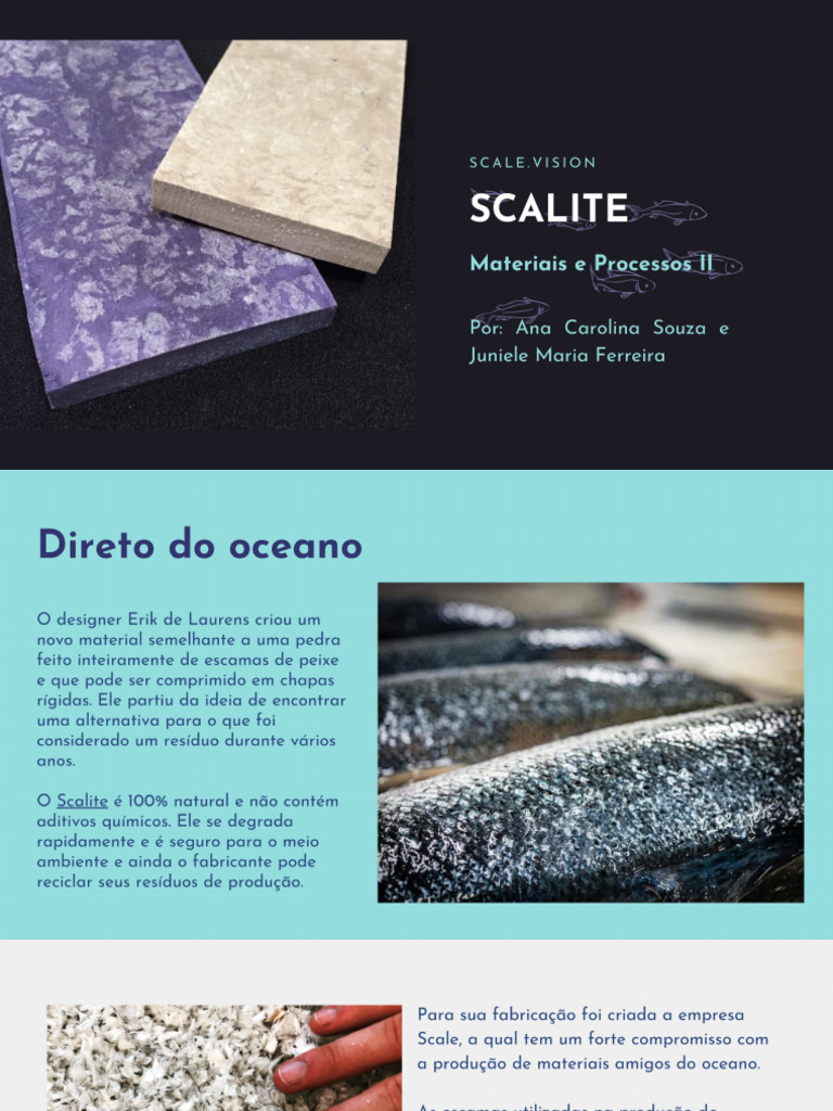Scalite - Polimero Da Escama de Peixe | PDF