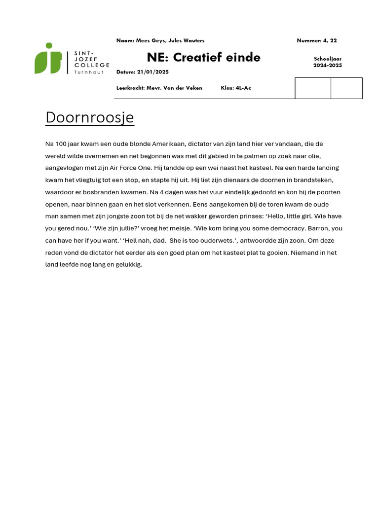 NE Creatief Einde | PDF