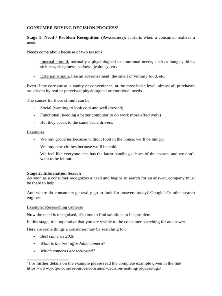 Understanding Consumer Buying Process | PDF | Consumer Behaviour | Brand