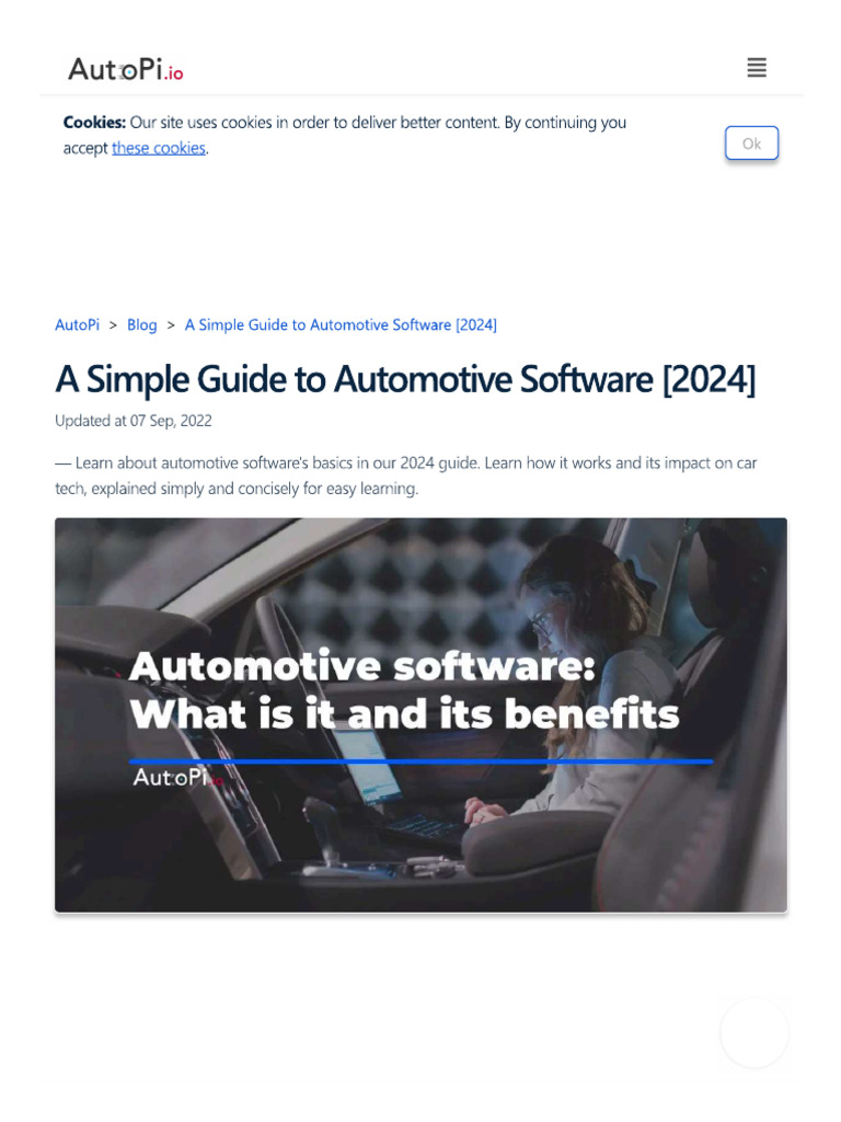 Simple Guide To Automotive Software | PDF