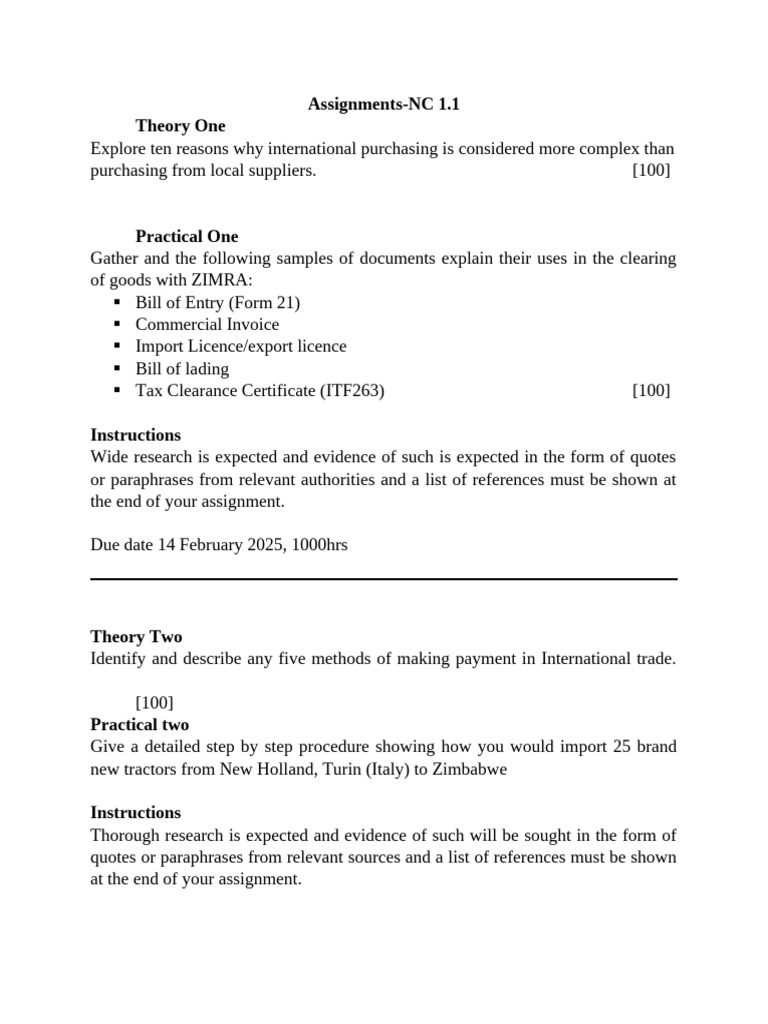 Assignments Fundamentals | PDF
