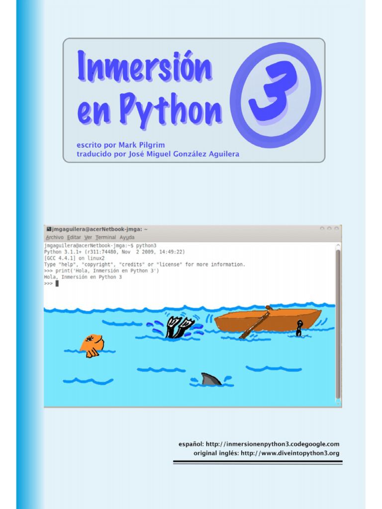 Inmersión en Python - Mark Pillgrim | PDF