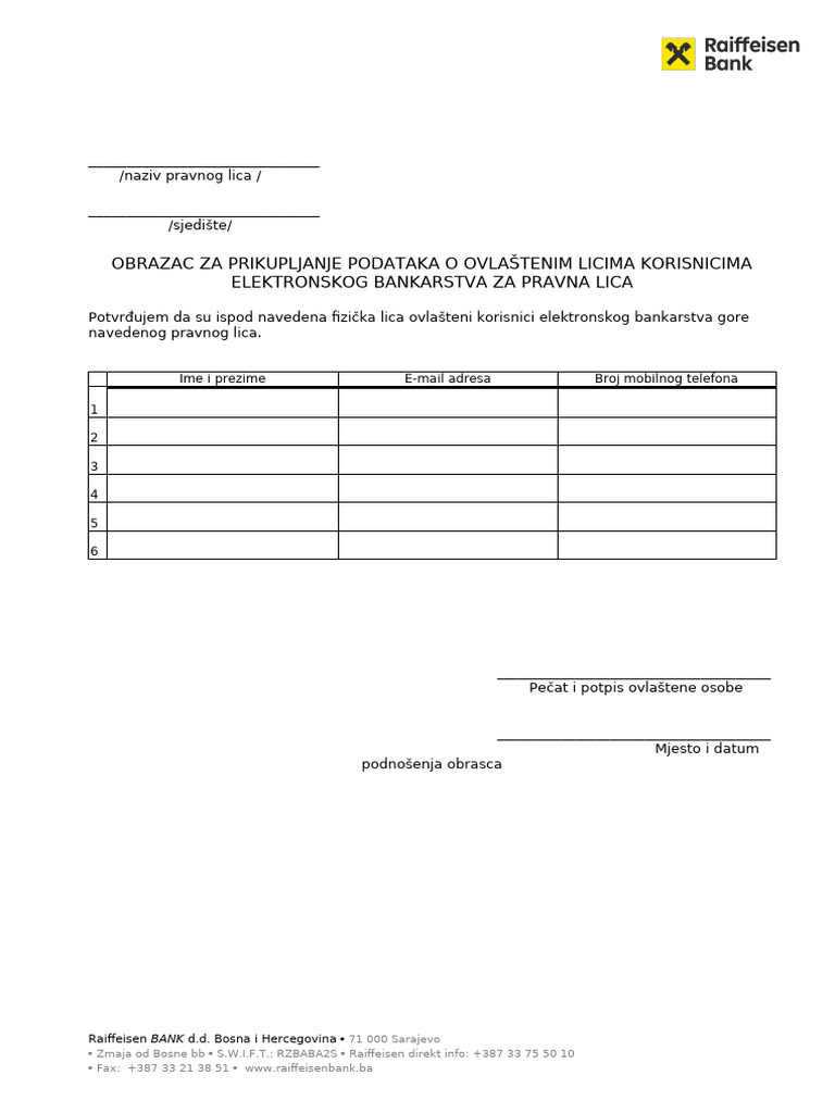 Obrazac Za Prikupljanje Podataka 18122024 3 | PDF