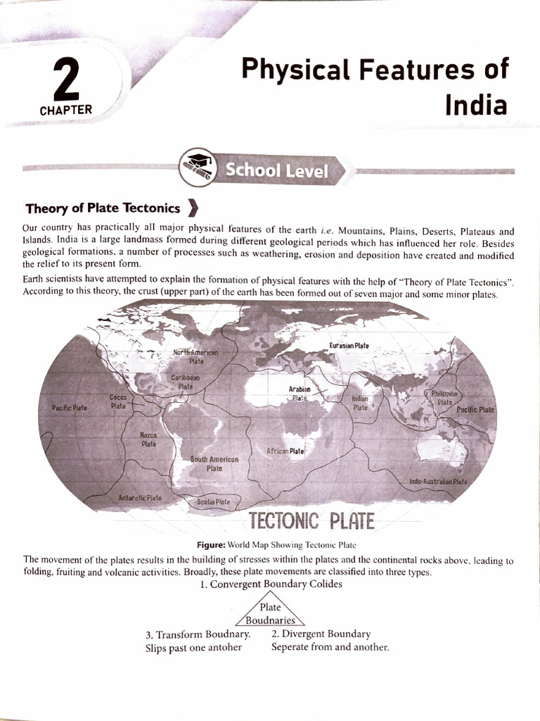 Physical Features of India Explained | PDF | Plate Tectonics | Earth