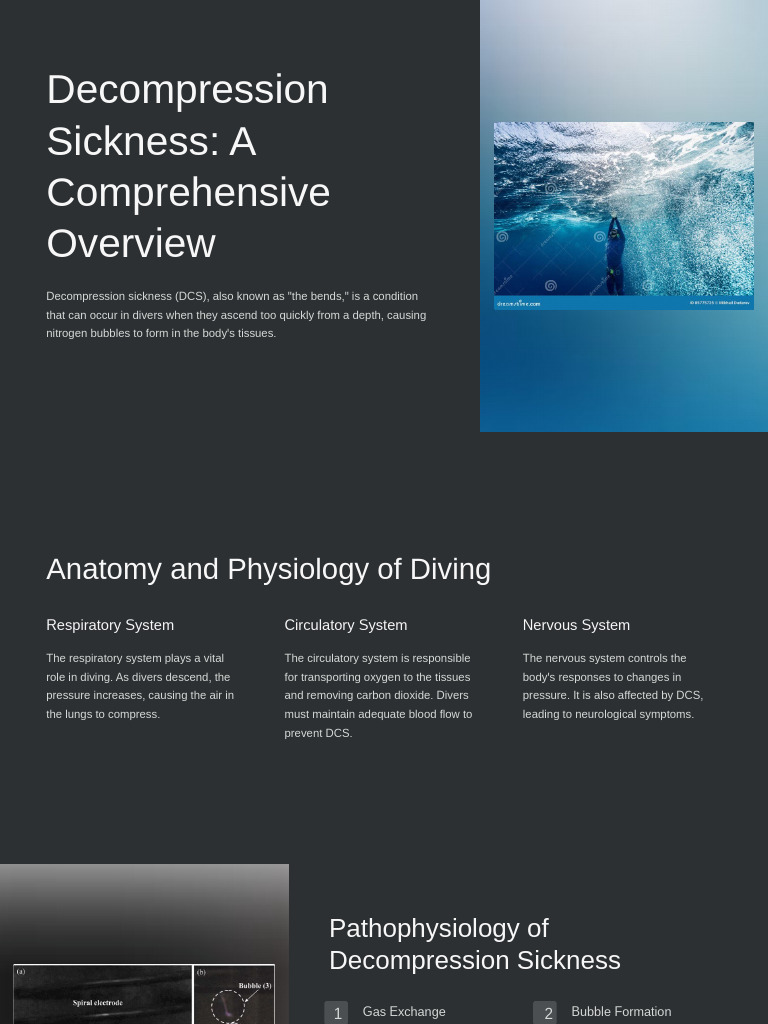 Decompression-Sickness-A-Comprehensive-Overview | PDF | Underwater ...