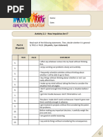 BIS-11 Scale and Scoring Key | PDF | Impulsivity | Psychological Concepts