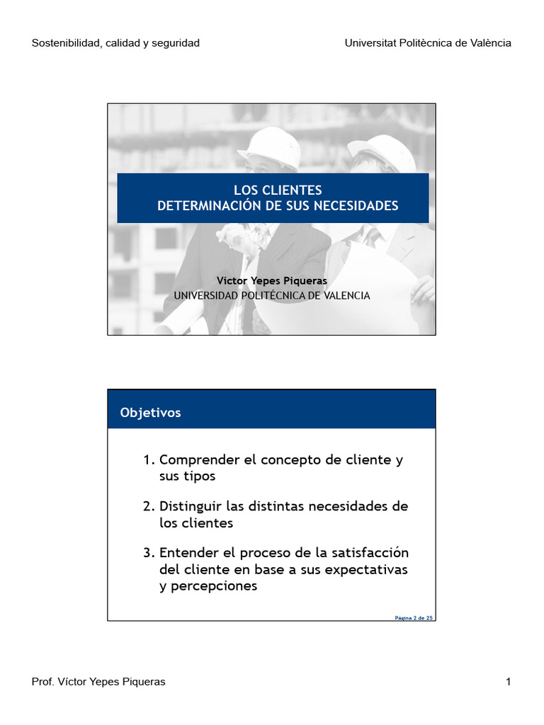 2.los Clientes | PDF | Cliente | La satisfacción del cliente