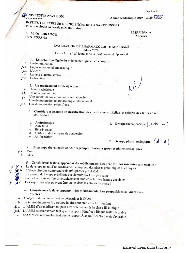 TD Pharmaco 2021 | PDF