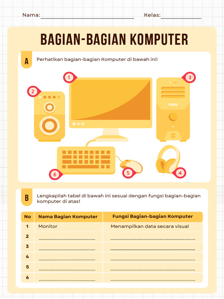 Bagian-Bagian Komputer | PDF
