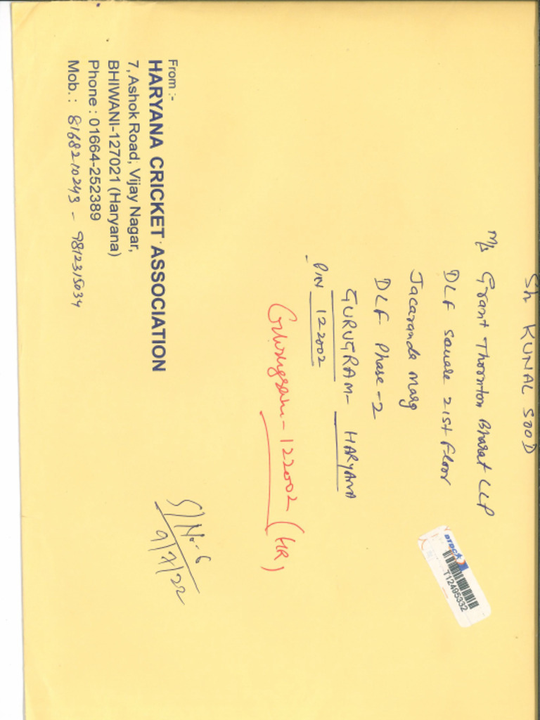 Hca Phase 1 Agreement | PDF