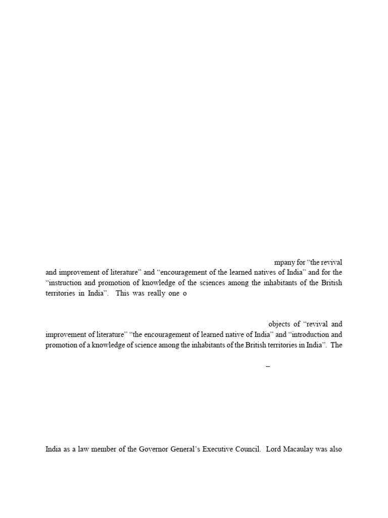 CHARTER ACT OF 1813, POSITION and PRINCIPLES OF TEACHING ENGLISH | PDF ...