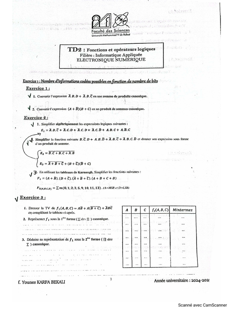 Td2_électronique _4 | PDF