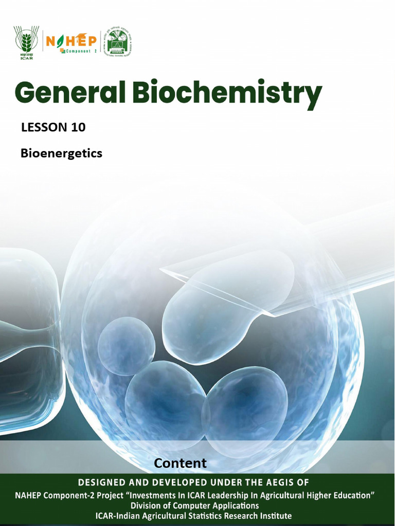 BT25 N Lesson 10 LContent | PDF | Metabolic Pathway | Chemical Reactions