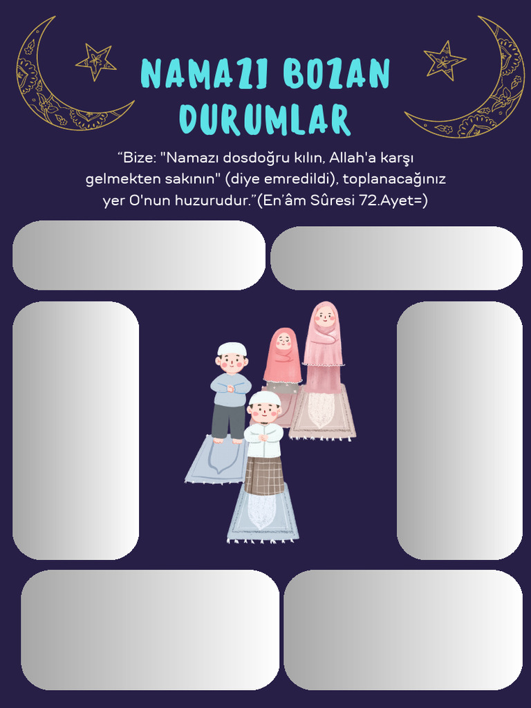 NAMAZI BOZAN DURUMLAR | PDF